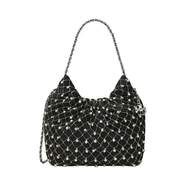 Tory Burch Fleming Bell Mini Hobo Bag