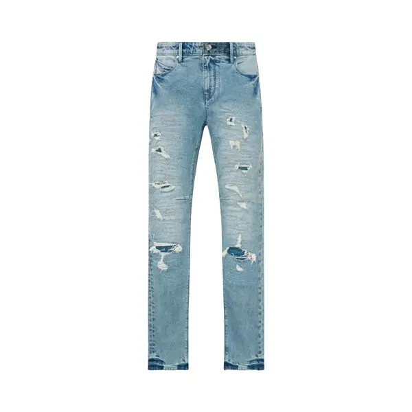 RtA Bryant Frayed Skinny Jeans 'horizon