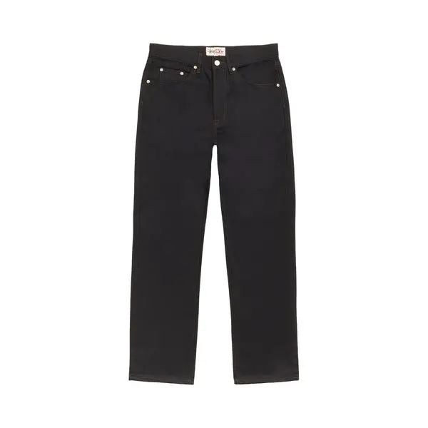 StÜssy Slim Jean Denim 'raw Contrast Stitch - Black