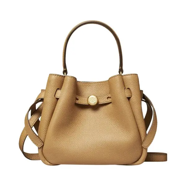 Tory Burch Romy Mini Bucket Bag 'tiramisu - Tan