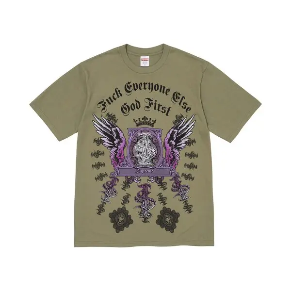 Supreme Money Tee 'light Olive