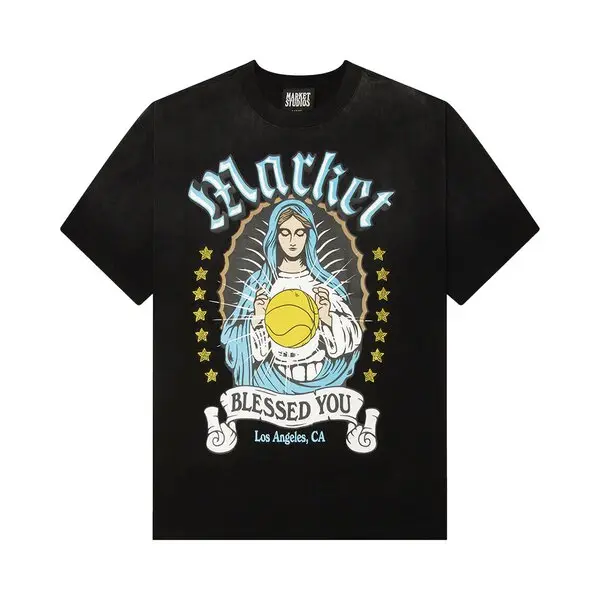 MARKET Bless The Ball T-shirt - Black