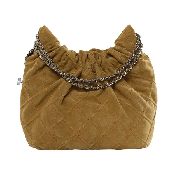 Tory Burch Mini Hobo Bag 'stone - Grey