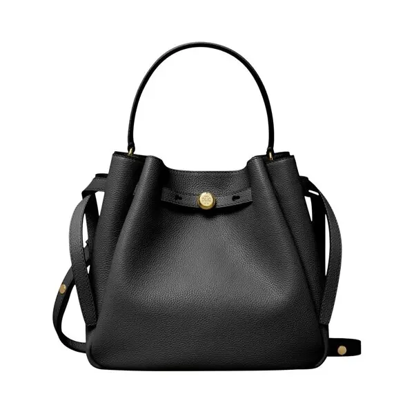 Tory Burch Romy Bucket Bag - Black