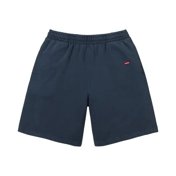 Supreme Small Box Sweatshort 'navy - Blue