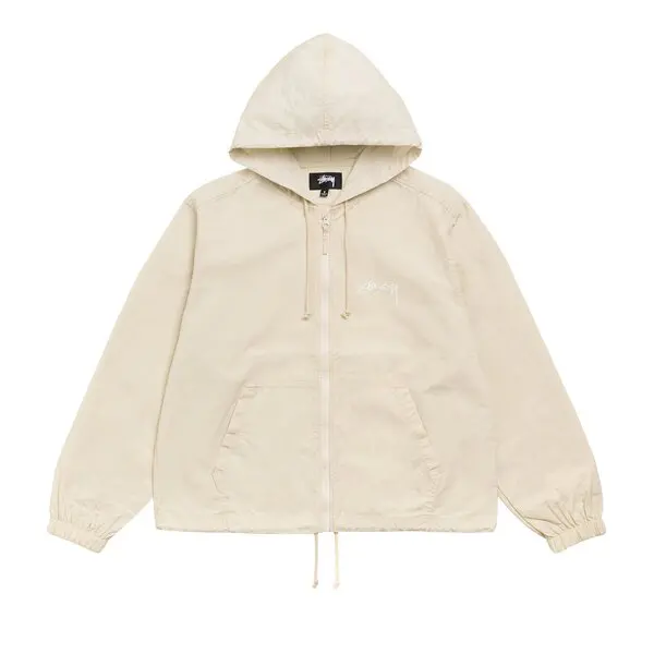 StÜssy Waxed Cotton Beach Shell 'stone - Grey