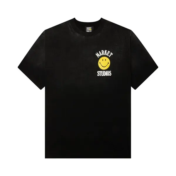 MARKET Smiley Lockup T-shirt /white