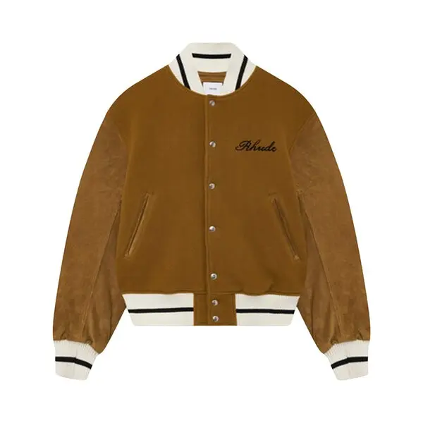 Rhude Formal Varsity Jacket /white