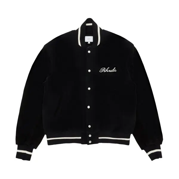 Rhude Varsity Jacket - Black