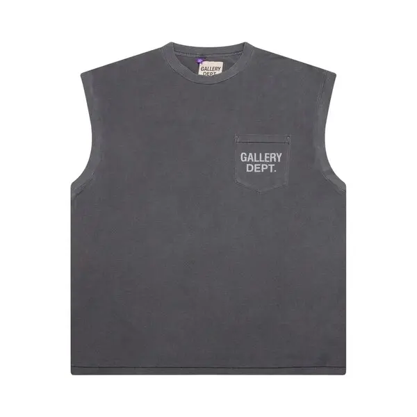 GALLERY DEPT. Augi Sleeveless Tee 'vintage - Black