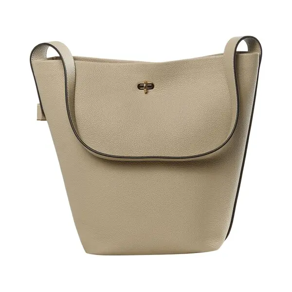 Tory Burch Lock Slim Bucket Bag 'light Stone