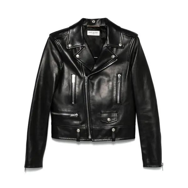 Saint Laurent Motorcycle' Biker Jacket - Black