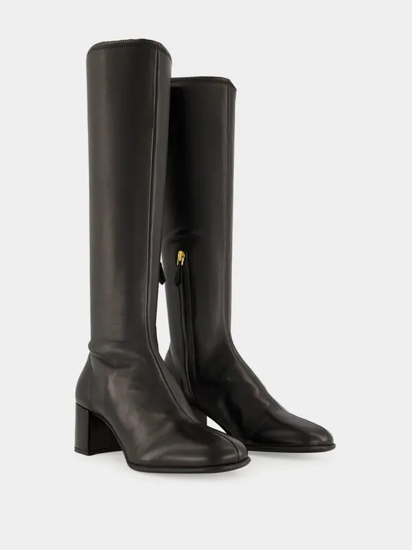 Prada Nappa Leather Knee-high Boots