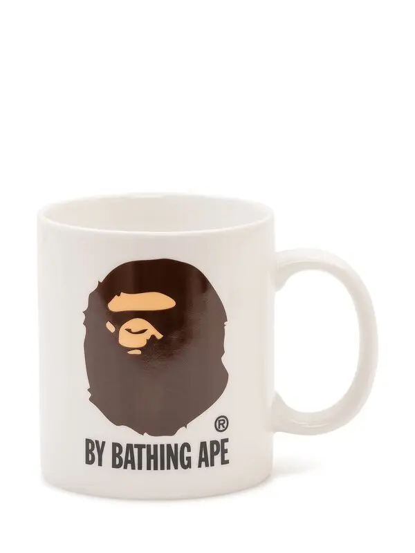 A BATHING APE Mini Stylish Mug - White