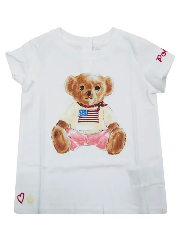 Polo Ralph Lauren Mini Bear Graphic Short Sleeve T-shirt