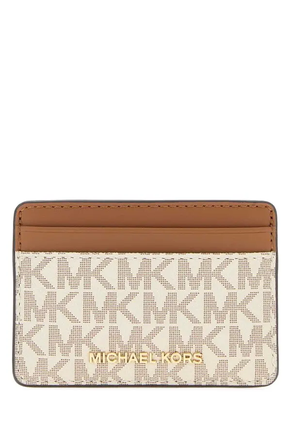 Michael Kors Canvas Mini Card Holder