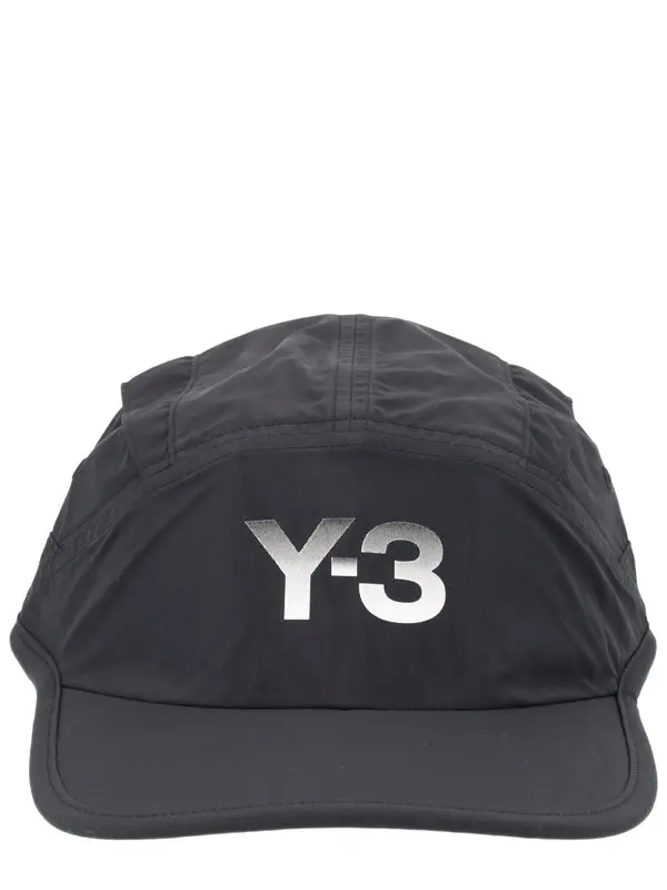 Y3 And-3 Logo Cap - Black
