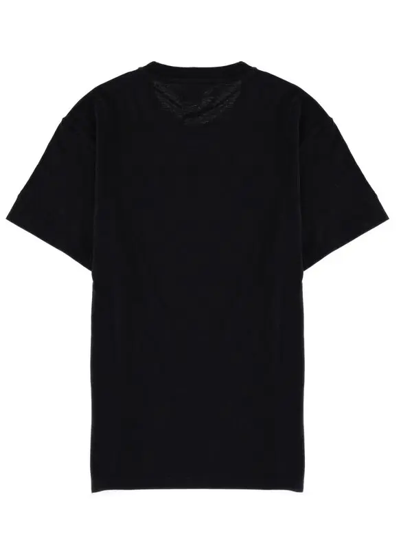 MC2 SAINT BARTH Classic Cotton T-shirt - Black