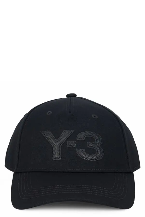 ADIDAS Y-3 Minimalist Cotton Cap With Discreet Front Logo