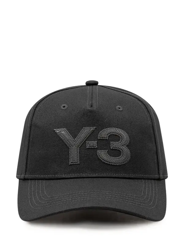 Y3 Logo Cap Perfect For All Seasons - Black/black