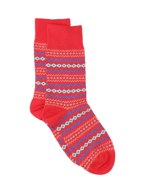 JW Anderson J. W. Anderson Cotton-blend Underwear With Stretch - Red