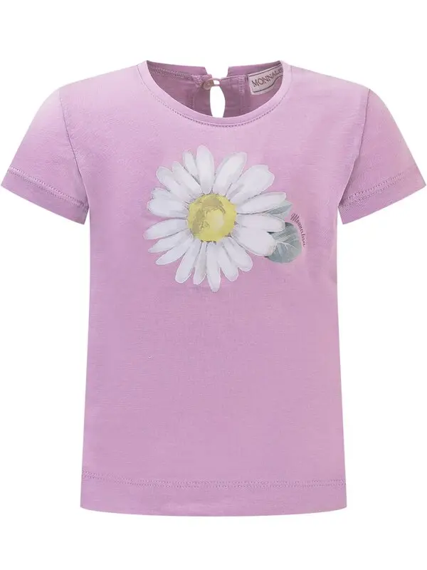 Monnalisa Mini Floral Design T-shirt