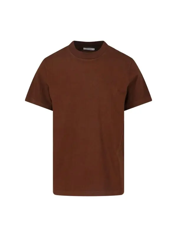 ENTIRE STUDIOS 100% Cotton T-shirt - Brown