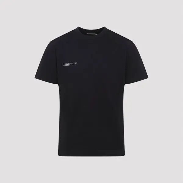 PANGAIA Midweight T-shirt For All Seasons - Black