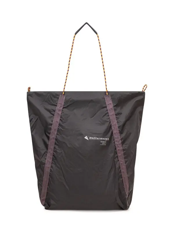 KLATTERMUSEN Versatile Mini Tote Bag With Long Handles - Raven