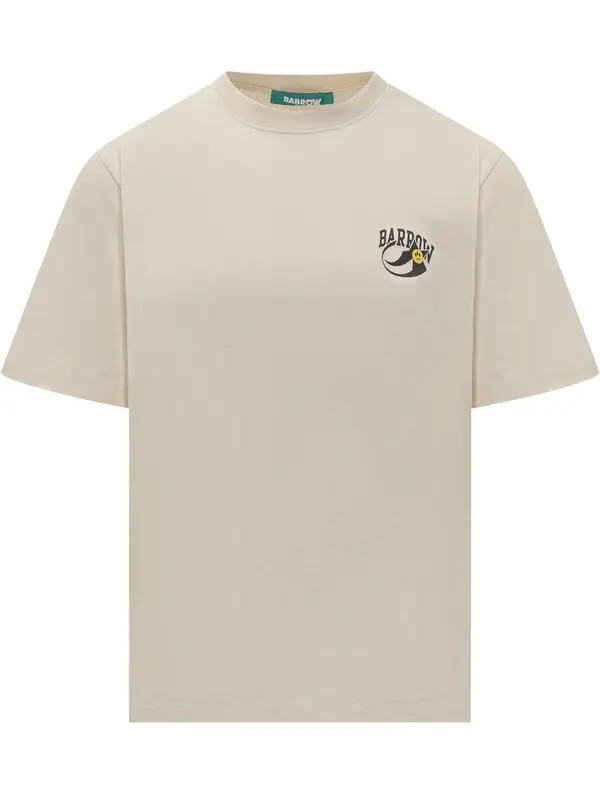 BARROW Curved Logo Emoji T-shirt
