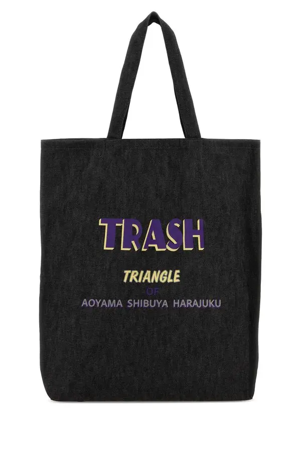 Needles Large Grocery Shopping Handbag - Black