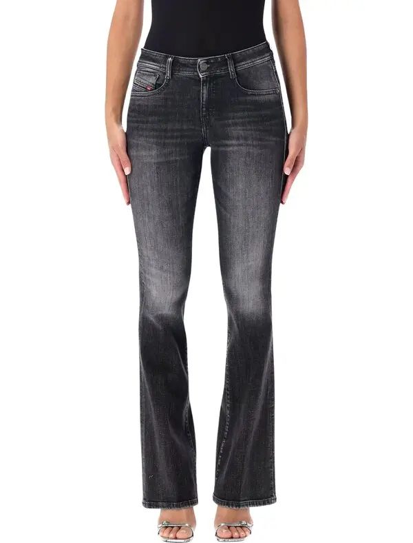 DIESEL® High-rise Bootcut Jeans - Nero