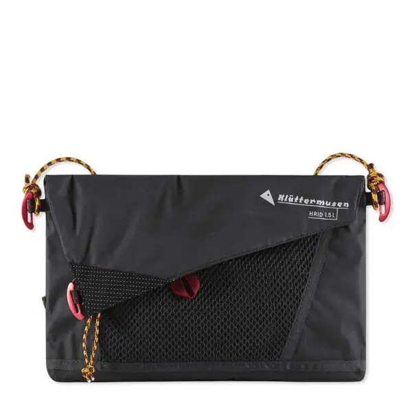 KLATTERMUSEN Waterproof Woven Polyamide Accessory Pouch - Raven