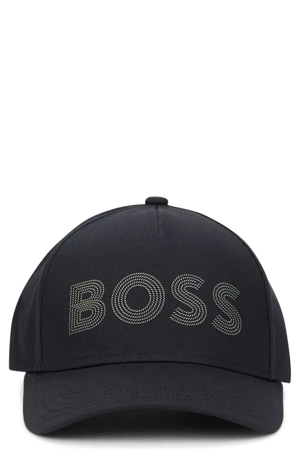 BOSS Logo Baseball Cap - Black
