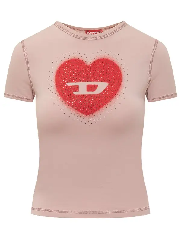 DIESEL® Uncuties Mini Sleeveless T-shirt - Rosa