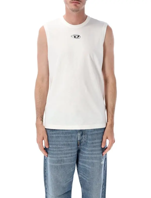 DIESEL® Slim Fit Essential Tank Top - Bianco