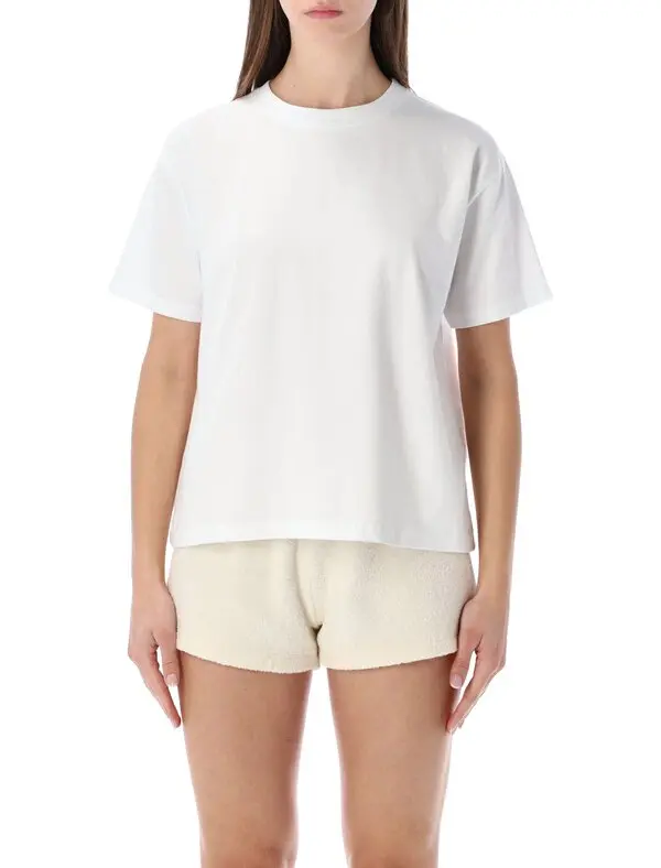American Vintage Fizvalley" Cotton T-shirt - White