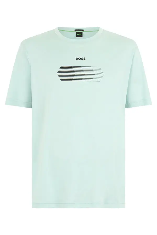 BOSS Graphic Print T-shirt Regular Fit, Short Sleeve