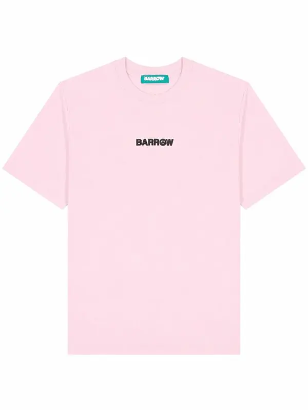 BARROW Mini T-shirt With Graphic Motif - Pink