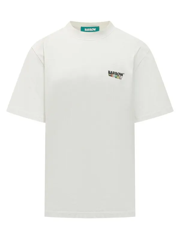 BARROW T-shirt With Graphic Logo Detail