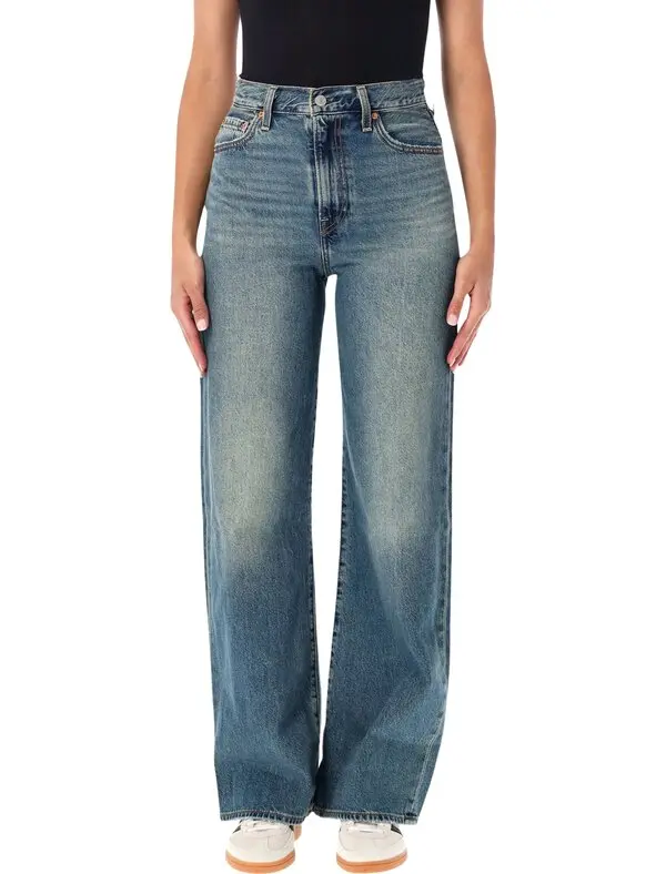 LEVI'S Ribcage High-rise Wide-leg Jeans
