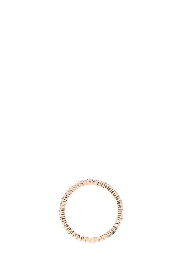 SWAROVSKI Rose Gold Metal Matrix Vittore Ring - Pink