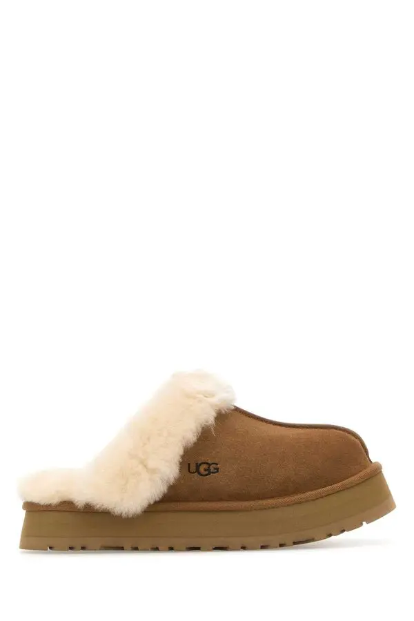 UGG Disquette Suede Slippers - Camel