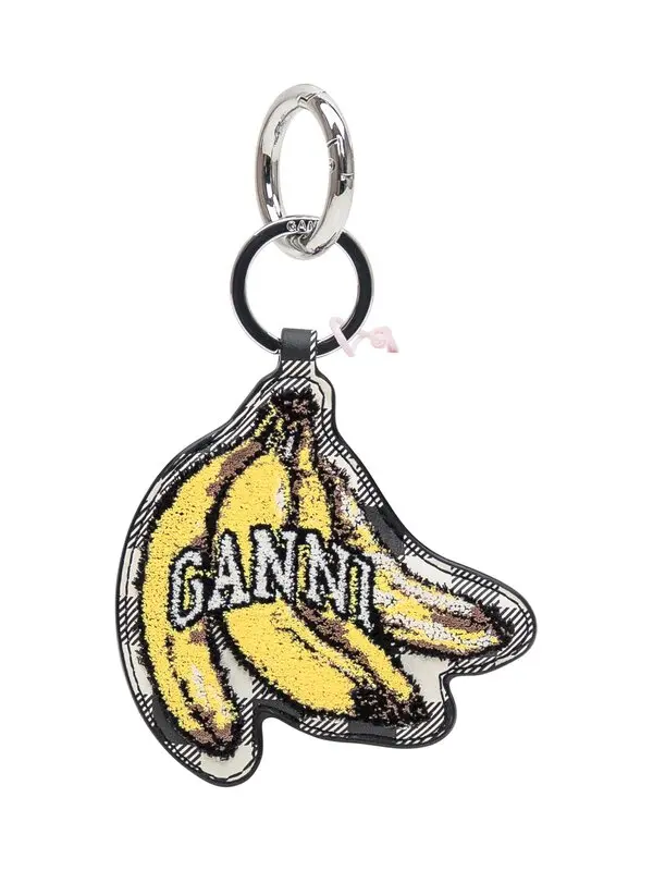 GANNI Mini Banana Keychain