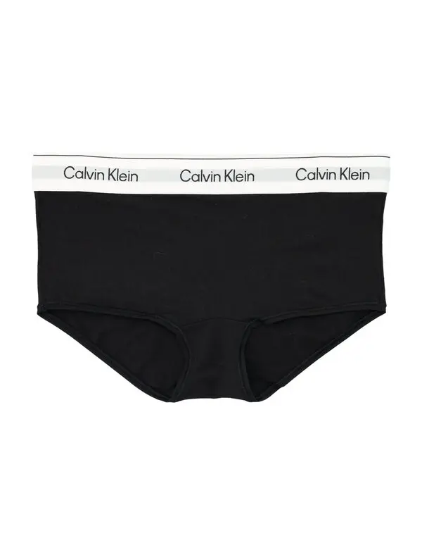Calvin Klein Low-rise Cotton Modal Culotte For - Black