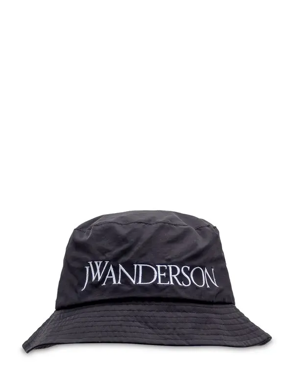 JW Anderson J. W. Anderson Logo-emblazoned Hat - Black