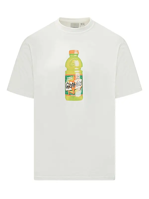 Gramicci Mini Graphic Tee For Summer - White