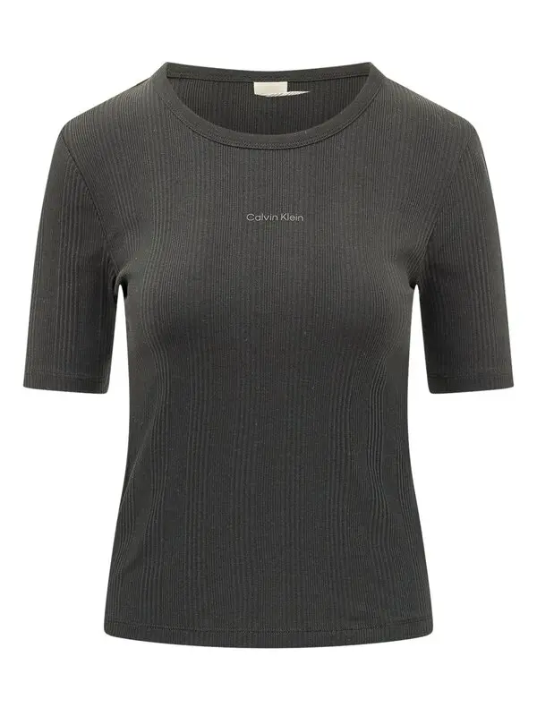 Calvin Klein Emblazoned T-shirt - Black