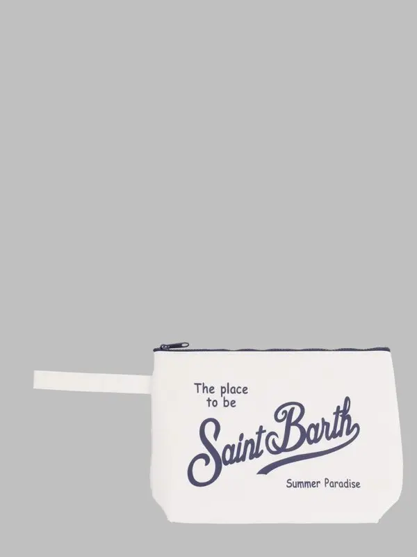 MC2 SAINT BARTH Mini Clutch Bag - White