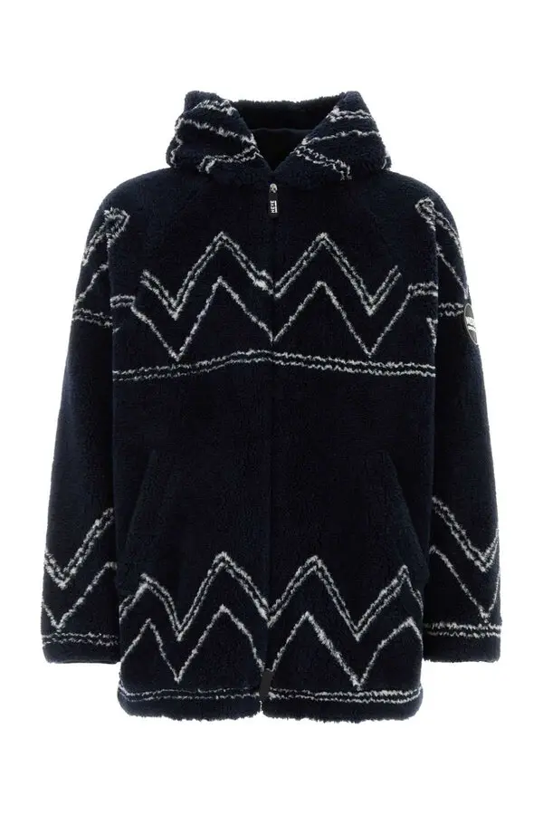 Giorgio Armani Embroidered Teddy Jacket